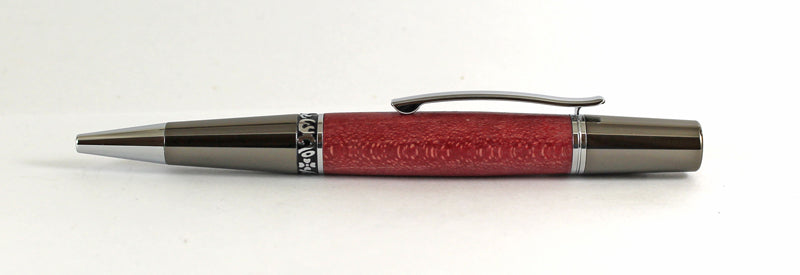 Cambridge Ballpoint in Red Sycamore – Gilbert House Pens