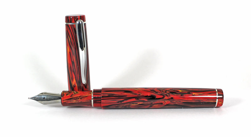 Vulcan Erinoid Cellulose Acetate Fountain pen – Gilbert House Pens