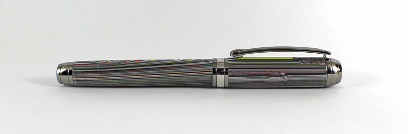 Queens Fountain pen in Jeep Fordite – Gilbert House Pens
