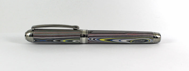 Queens Fountain pen in Jeep Fordite – Gilbert House Pens