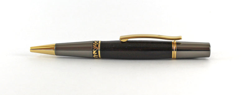 Bocote wood | Rosewood | handmade pen | unique gift | Ballpoint Pen ...
