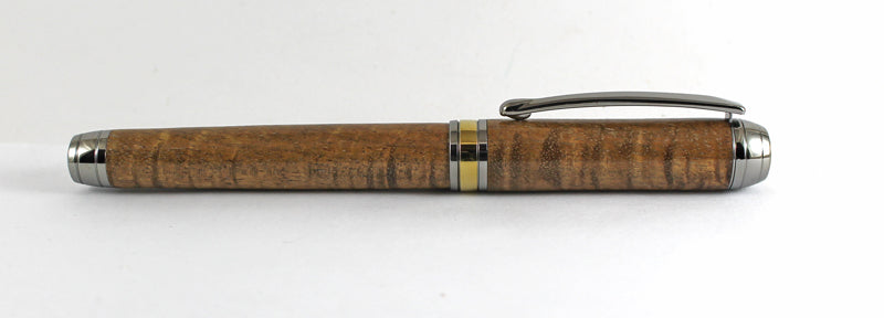 Queens Fountain Pen in Black Palm | Handmade Wood Pen | Unique gift ...